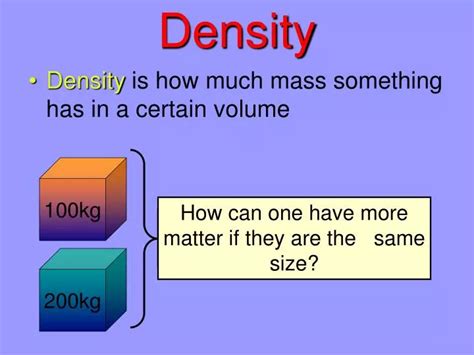 PPT Density PowerPoint Presentation Free Download ID