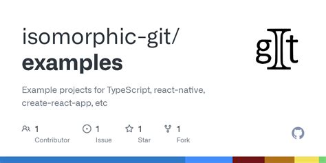 Github Isomorphic Gitexamples Example Projects For Typescript React Native Create React