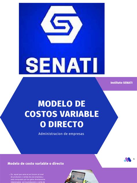 Modelos De Costos Variables O Directos Pdf