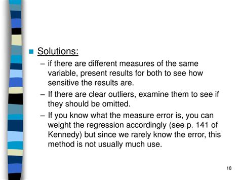 PPT Lecture Omitted Variables Measurement Errors PowerPoint Presentation ID