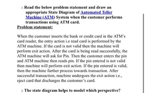 solved 1 read the below problem statement and draw an