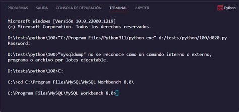 copias de seguridad de bases de datos mysql con python programación