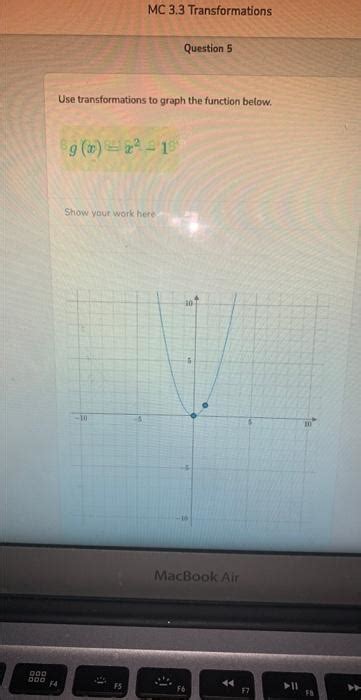 Solved Use Transformations To Graph The Function Below