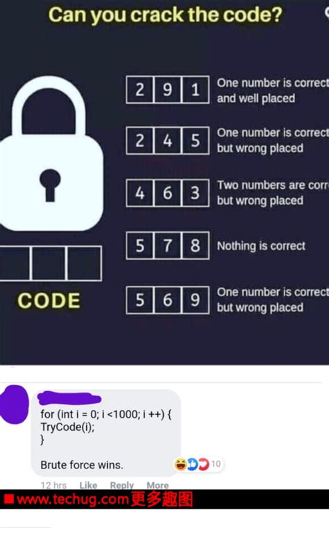 趣图 — 最好的解码方法就是暴力破解华清远见资料 趣图 — 最好的解码方法就是暴力破解华清远见资料