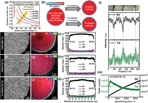 A Thickness And Ni Fraction Of The Shell In Coreshell Structure Download Scientific Diagram