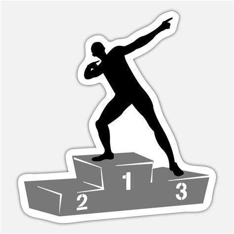 Usain Bolt Pose Logo
