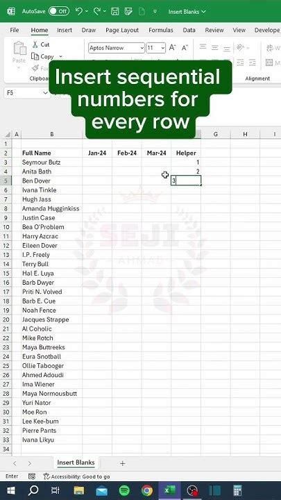 ☑️blank Spaces In Excel Excel Exceltips Exceltutorial Trending
