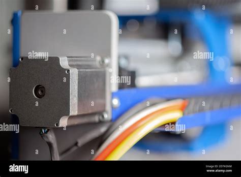 Stepper Motor Mounted Stock Photo Alamy