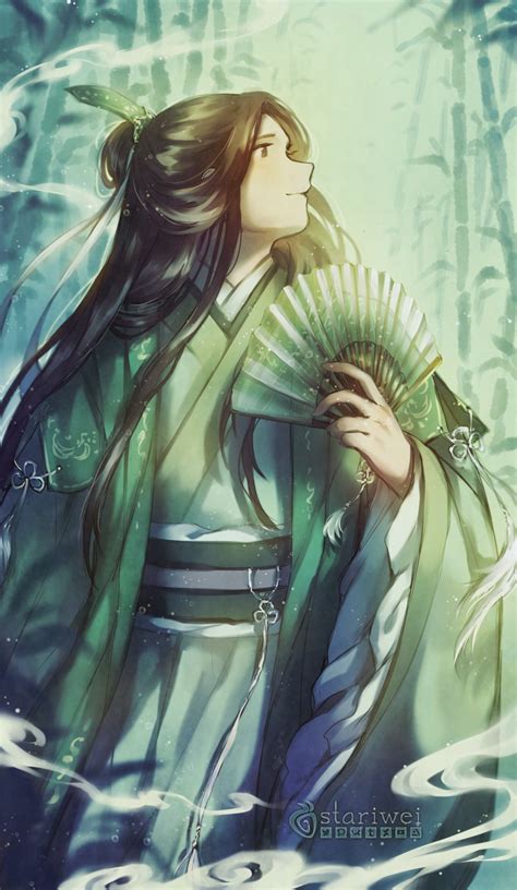 Shen Qingqiu Renzha Fanpai Zijiu Xitong Drawn By Stariwei Danbooru