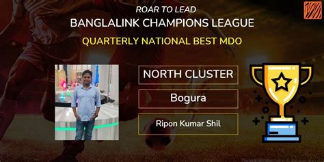 ripon kumar shil on linkedin roar to lead banglalink champions