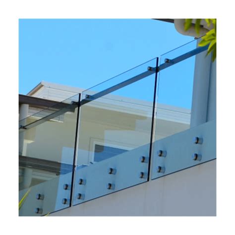 Standoff Glass Railing Aluminium Commercial Fitting Bracket Stair Pipe