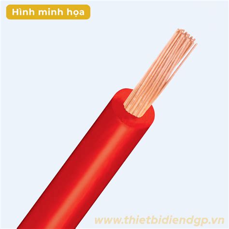 Dây điện Ruột đồng đơn Mềm Vcm Lioa Vcm 10 0 6 1kv