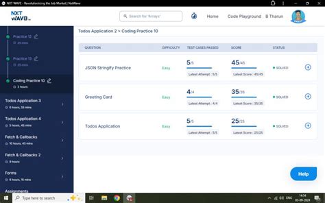 Tharun Narayana Busa On Linkedin Nxtwave Ccbp Js Connections