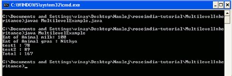Multilevel Inheritance In Java