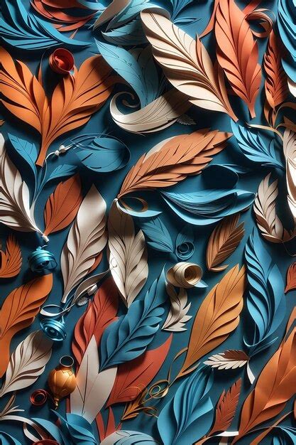 Premium Ai Image 3d Pattern