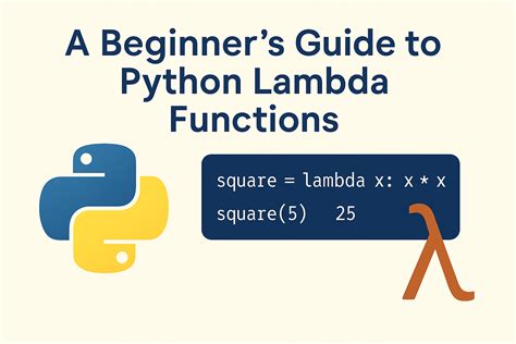 Python Lambda Functions Explained Syntax And Examples
