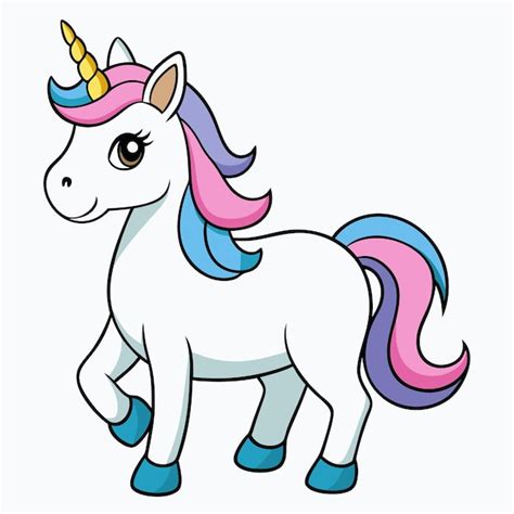 Premium Vector Unicorn Vector Illustration