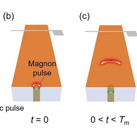 The Sequence Of The Experiment From The Launching Of An Acoustic Pulse Download Scientific
