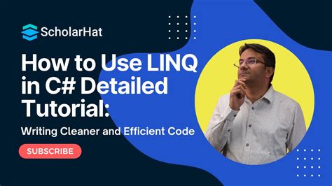 Linq In C Linq Tutorial For Beginners Learn Linq In C Step By Step Youtube