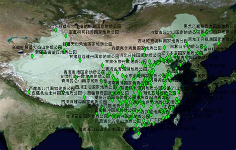 【数据分享】全国国家级地质公园、文物保护单位、5a景区分布数据 知乎