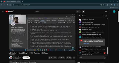 day 1 of javascript sprint data types and declarations chetan majumdar posted on the topic