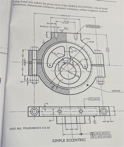 Using AutoCAD Redraw The Chegg Com