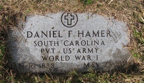 Daniel Franklin Hamer 1888 1973 Memorial Find A Grave