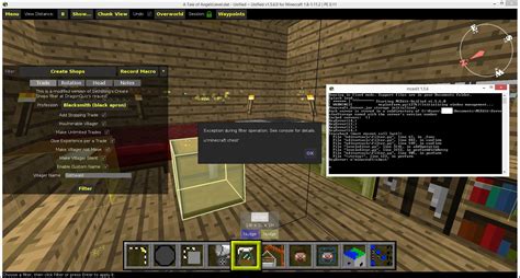 Filter Help Mcedit 156 Create Shops Rmcedit