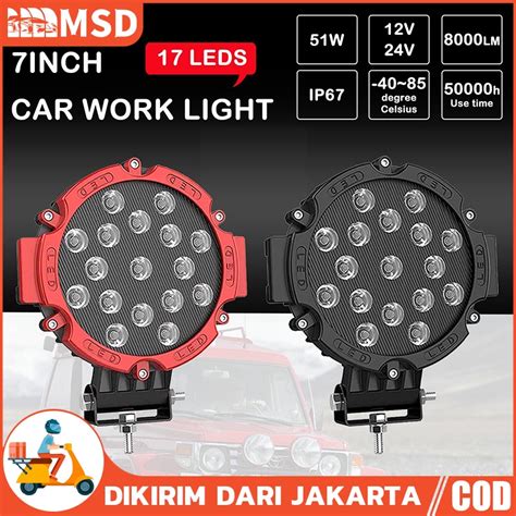 Jual Lampu Kabut Mobil Led Buah Lampu Kabut Mobil Suv Offroad Lampu Sorot Sorot Led Inci