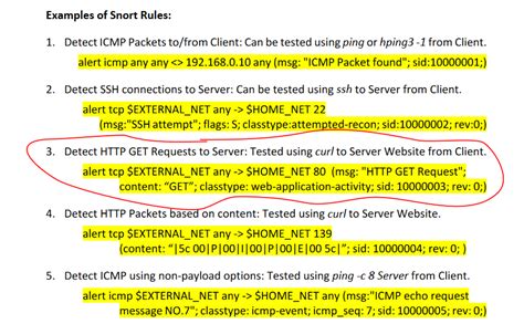 Solved Snort And Hping3 On Ubuntu What Are The Snort Rules