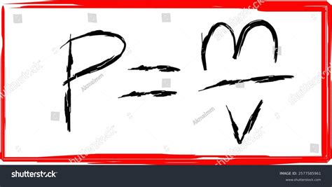 Substance Particle Theory Density Stock Vector Royalty Free 2577585961 Shutterstock