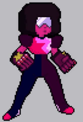 Steven Universe Garnet Pixel Art Animated By DarvogDuck On DeviantArt