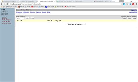 ubuntu just setup postfix dovecot server mail appears to be being
