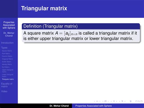 Tutorial 1 Matrices Ppt