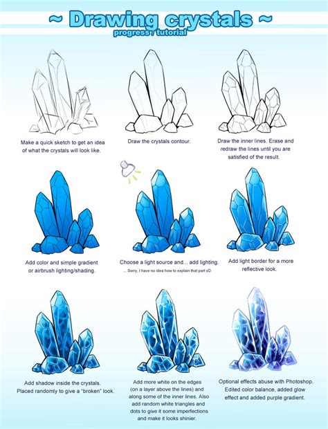 Ice Crystal Drawing At GetDrawings Free Download