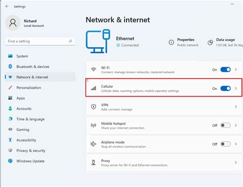 Enable Cellular Use In Windows 11 Settings Geek Rewind