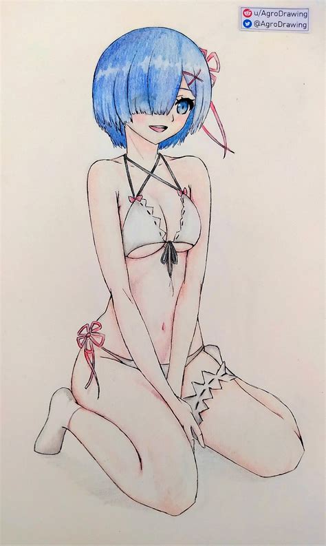 I Tried To Draw Rem By Myself R Onetruerem