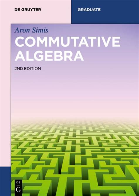 Commutative Algebra De Gruyter Textbook 2nd Edition Softarchive