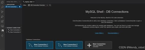 Vscode扩展连接虚拟机mysql数据库mysql Shell For Vs Code Csdn博客