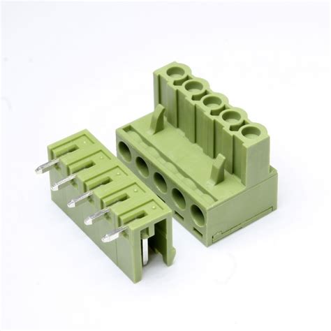 کانکتور 5 پین فونیکس نری و مادگی رایت Phoenix 5 Pin Ra