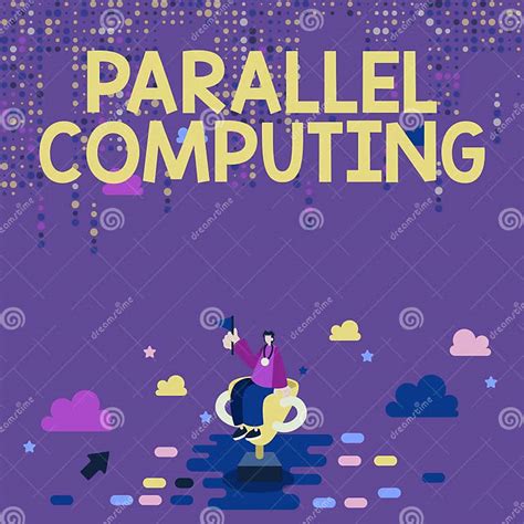 Text Showing Inspiration Parallel Computing Word For Simultaneous