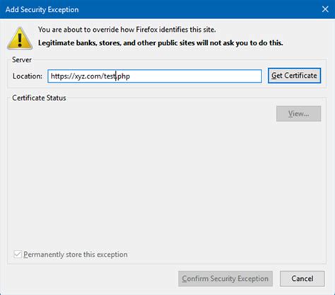 Firefox 브라우저의 SEC ERROR UNKNOWN ISSUER 경고