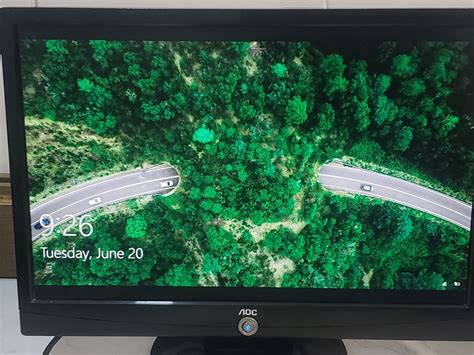 Monitor Aoc Tv E Display Aoc Usado 87752161 Enjoei