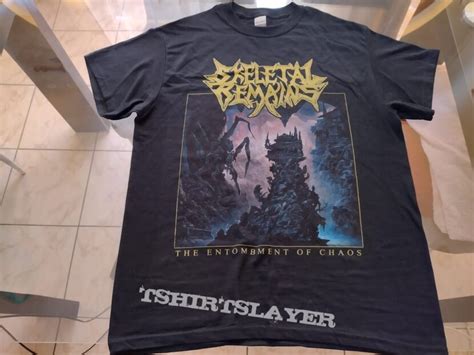 Skeletal Remains The Entombment Of Chaos T Shirt Tshirtslayer Tshirt