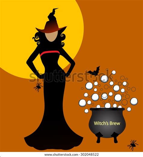 Sexy Witch Brew Stock Vector Royalty Free 302048522 Shutterstock