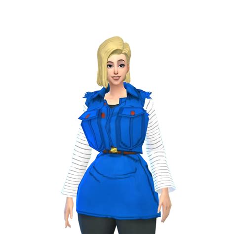 Android 18 Dragon Ball Downloads CAS Sims LoversLab