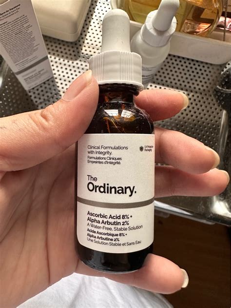 The Ordinary Ascorbic Acid Alpha Arbutin Beauty Personal Care Face Face Care On