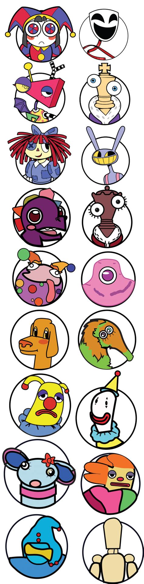 Create A The Amazing Digital Circus Characters Ranking Tier List