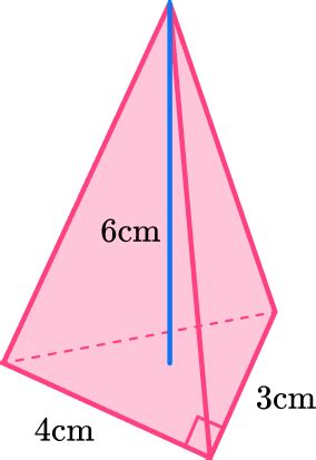 Volume Of A Triangular Pyramid What Is A Triangle Pyramid