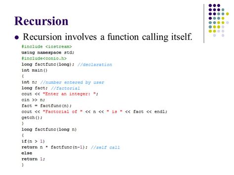 programming fundamentals topics to be covered today recursion inline